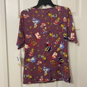 LuLaRoe | Tops | Disneys Alice In Wonderland Queen Of Hearts Alice Gigi ...
